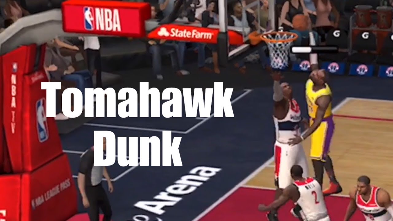 LeBron James Tomahawk dunk - YouTube