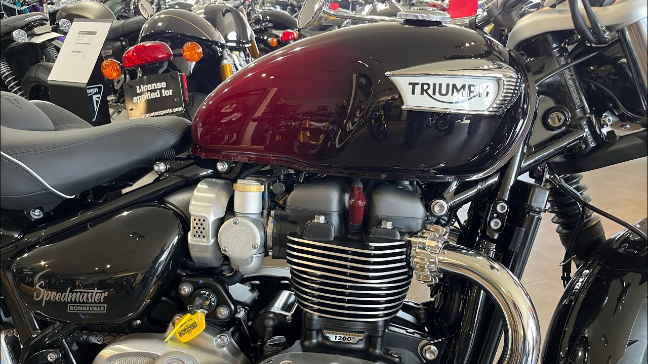 2024 Triumph Bonneville Speedmaster Stealth Edition. - YouTube