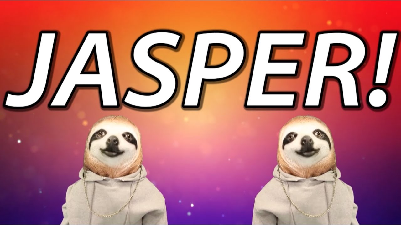 HAPPY BIRTHDAY JASPER! - SLOTH HAPPY BIRTHDAY RAP - YouTube