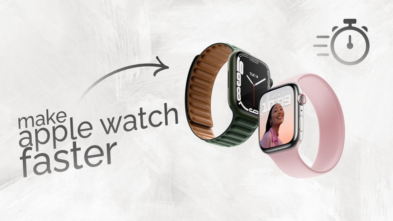 How to Make Apple Watch Faster (tutorial) - YouTube