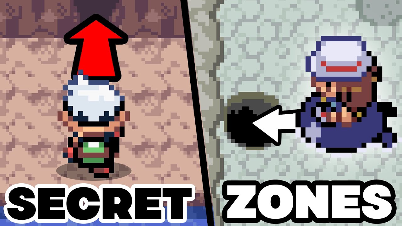 WHAT IF YOU FOUND THE FORGOTTEN SECRET ZONES IN POKEMON - YouTube