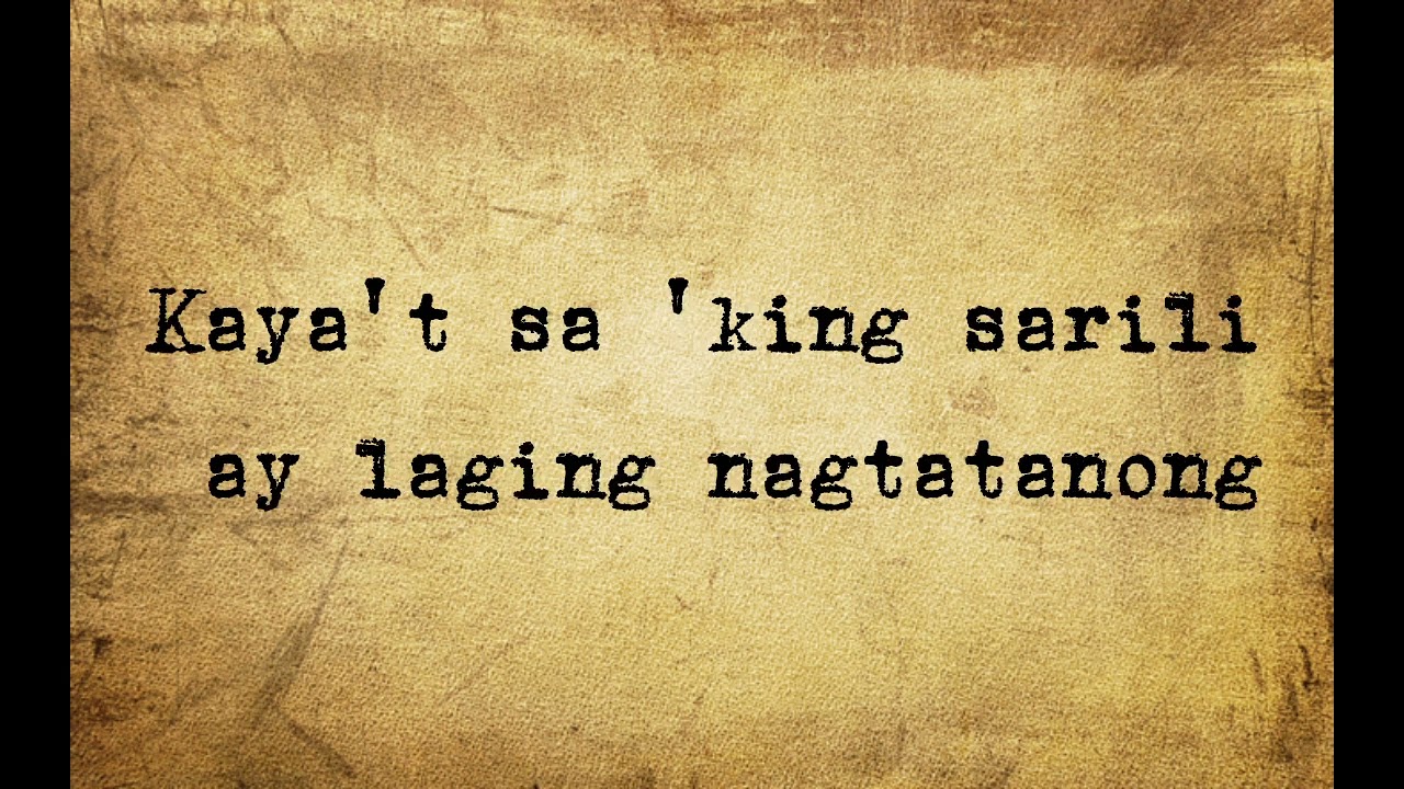 Siakol Bakit Ba Lyrics Youtube 7034
