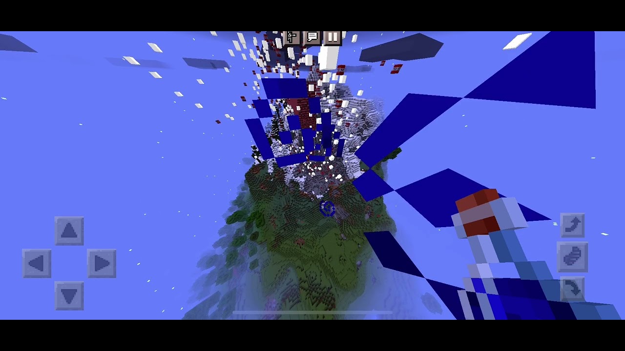 Exploding a Whole Mountain (Minecraft) - YouTube