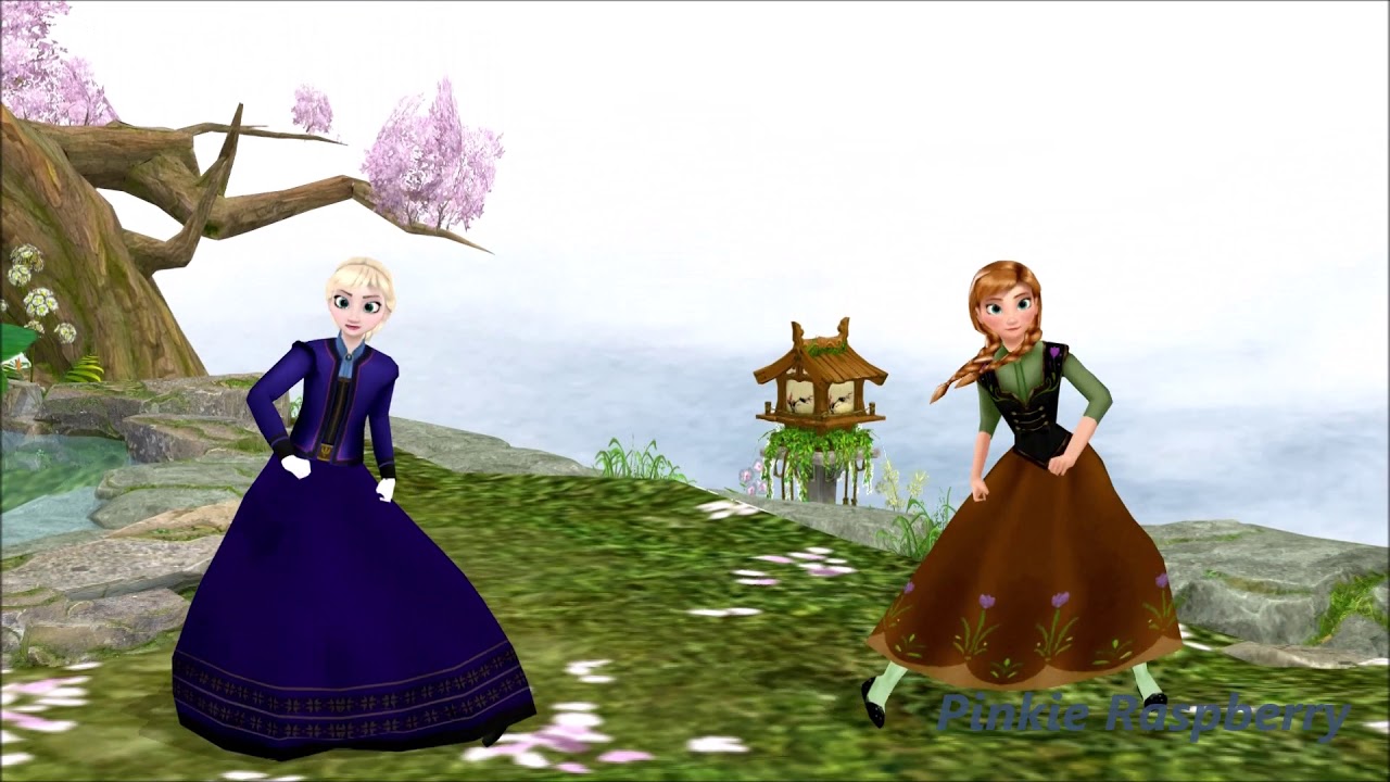 [MMD] 💙Queen Elsa & Princess Anna💚 ~ Higher ~ ( Disney Frozen ) - YouTube