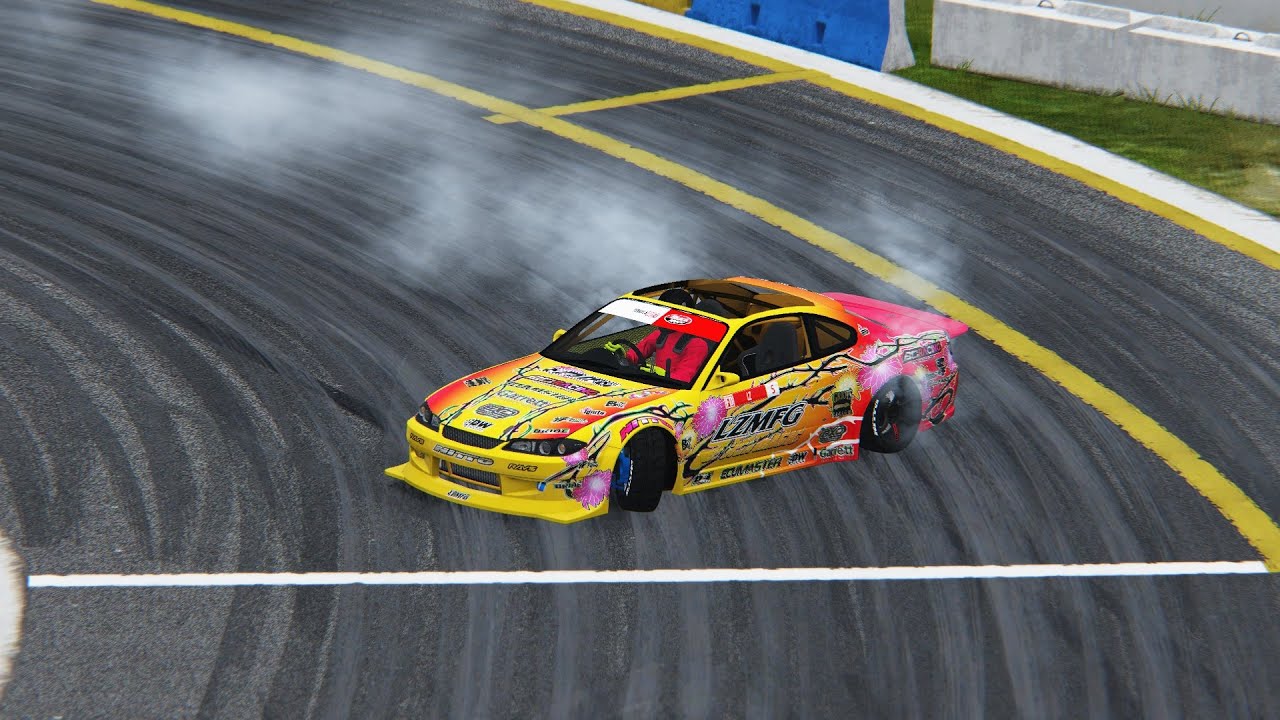 ESDA Drifting Adam LZ FD S15 (With G27) - YouTube