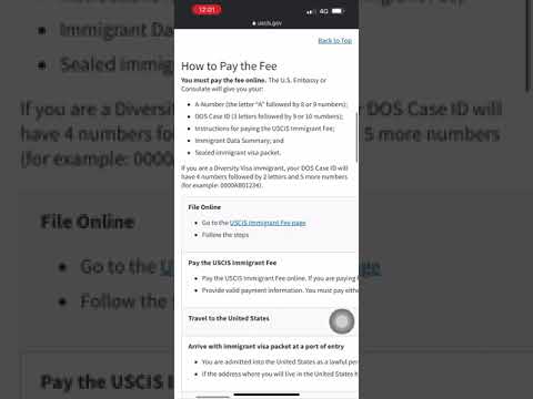 Pay my green card fee online USCIS 2022 - YouTube