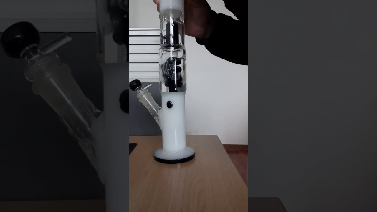 Ice Bong With Spiral Perc - Hasmoke Online Headshop - YouTube
