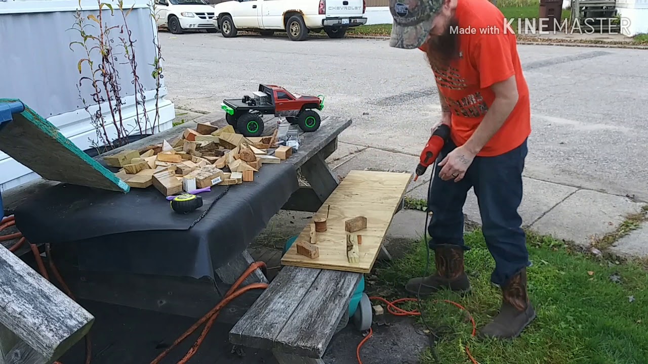 Diy Rc rock crawler course build part one - YouTube