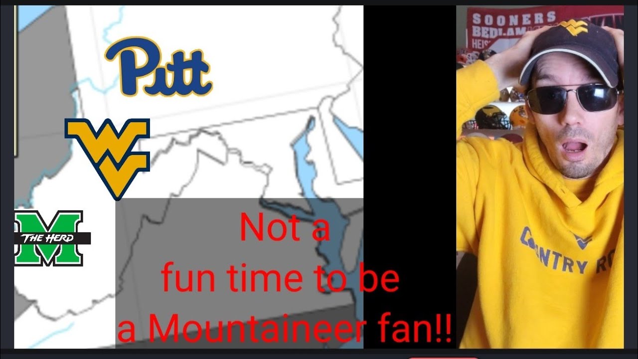 It just keeps getting worse for West Virginia fans! Marshall AND pITT ...