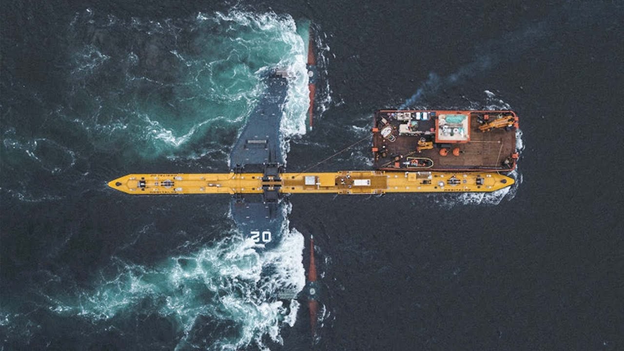 The World's Most Powerful Tidal Turbine (Orbital O2) - YouTube