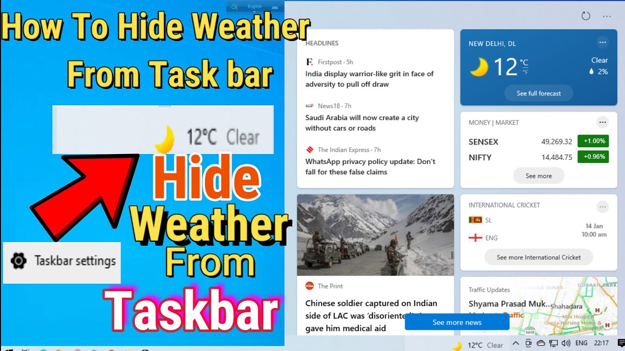 How To Hide Weather From Taskbar On Windows 10 YouTube how-to-hide-weather-from-taskbar-on-windows-10-youtube