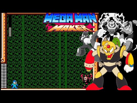 MEGA MAN MAKER ALL FOR ONE MOD - Dust Man Doc Robot Stage - YouTube