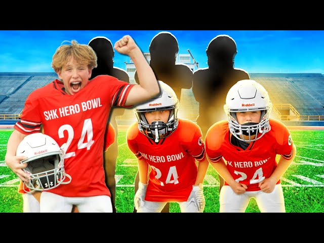 The Ultimate Football Showdown: SHK HERO BOWL Part 3 - Videos For Kids