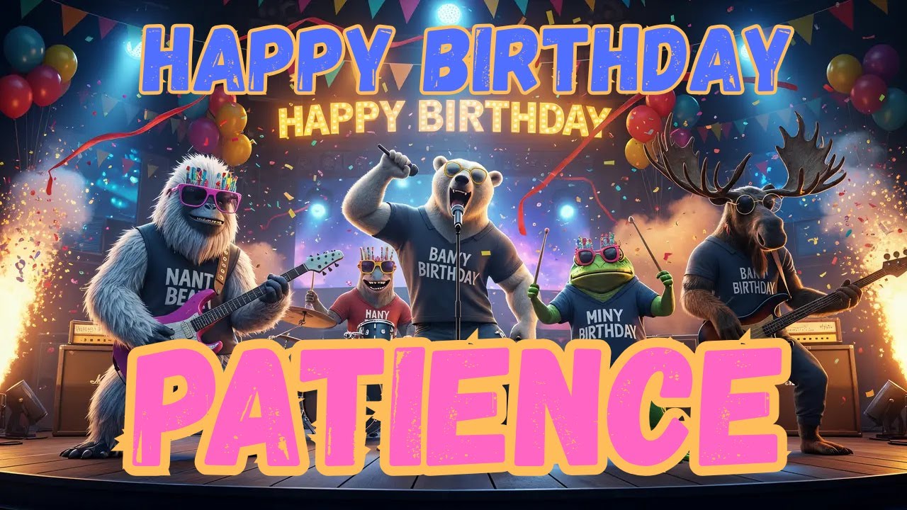 Happy Birthday Patience - YouTube