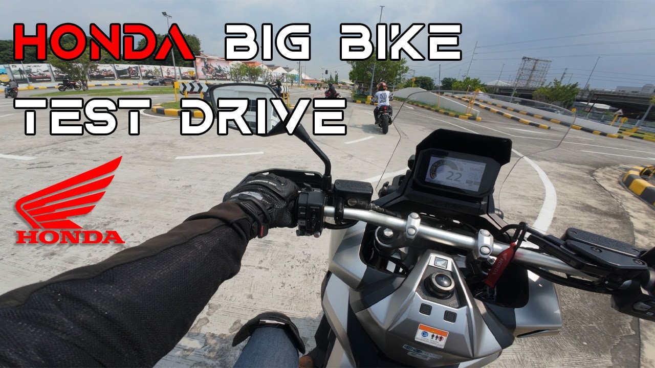 Participating in Honda Big Bike Test Drive in Sucat Parañaque ...