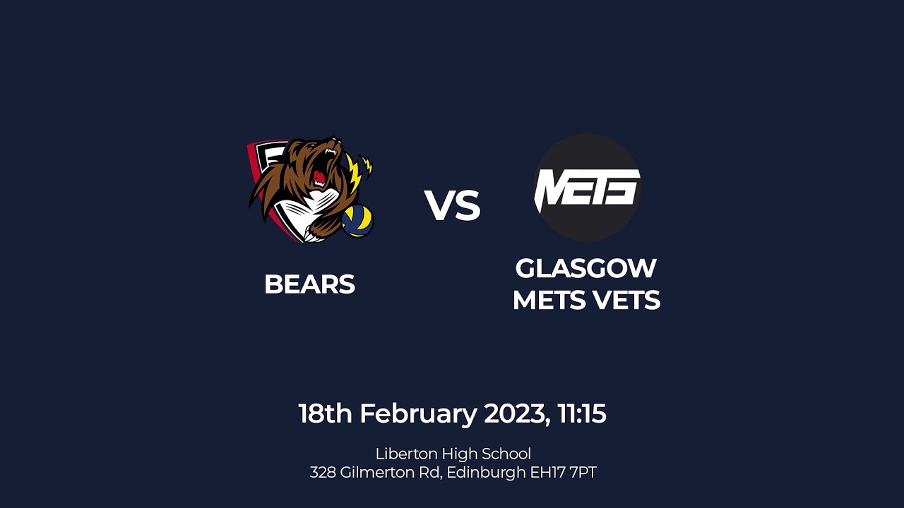 Edinburgh Bears vs Glasgow Mets Vets - Scottish Cup (Plate) - YouTube