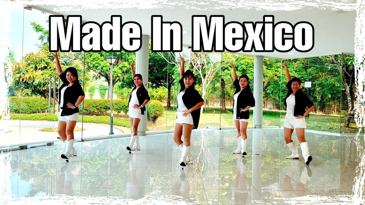 MADE IN MEXICO Line Dance - YouTube