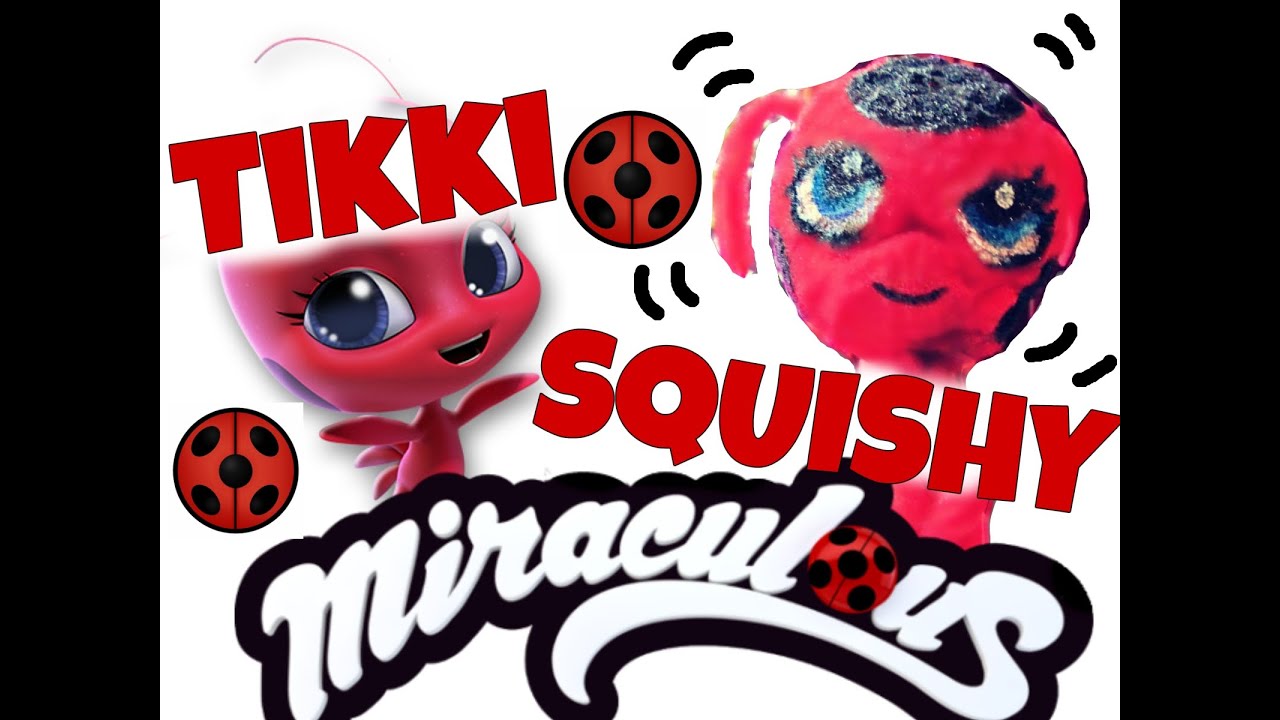DIY // Miraculous Ladybug Tikki SQUISHY - YouTube