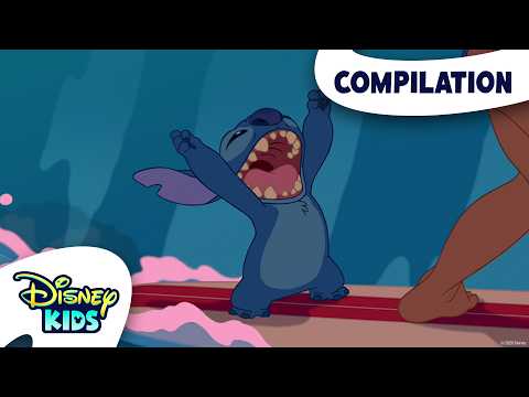 Learn Life Lessons with Lilo & Stitch 🌺 | Lilo & Stitch | @disneykids