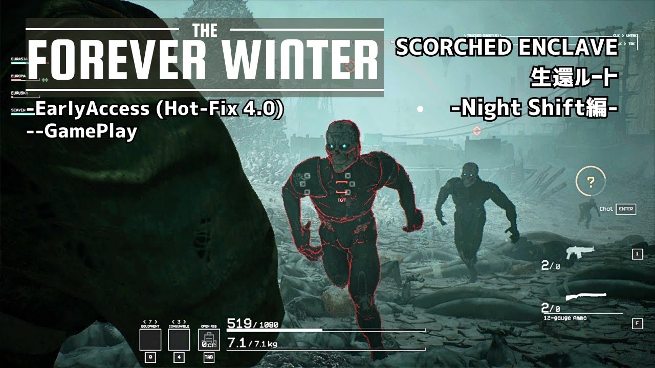 【THE FOREVER WINTER】SCORCHED ENCLAVEの生還ルート - Night Shift編｜字幕実況 - YouTube