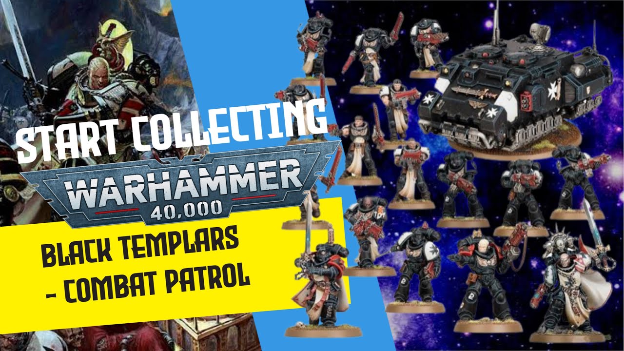 Start Collecting Warhammer 40,000 10th Edition: Black Templars - Combat ...