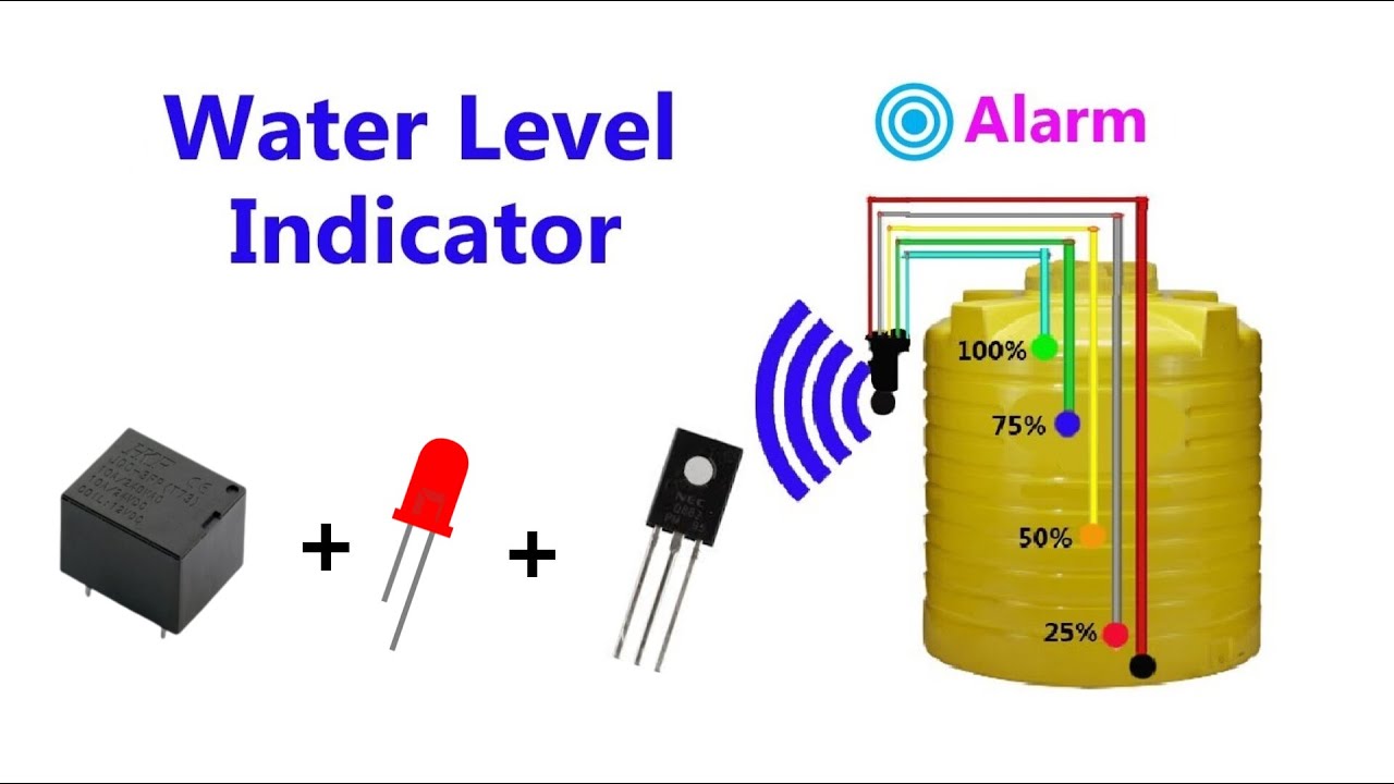 How To Make Water Level Circuit _ DIY - YouTube