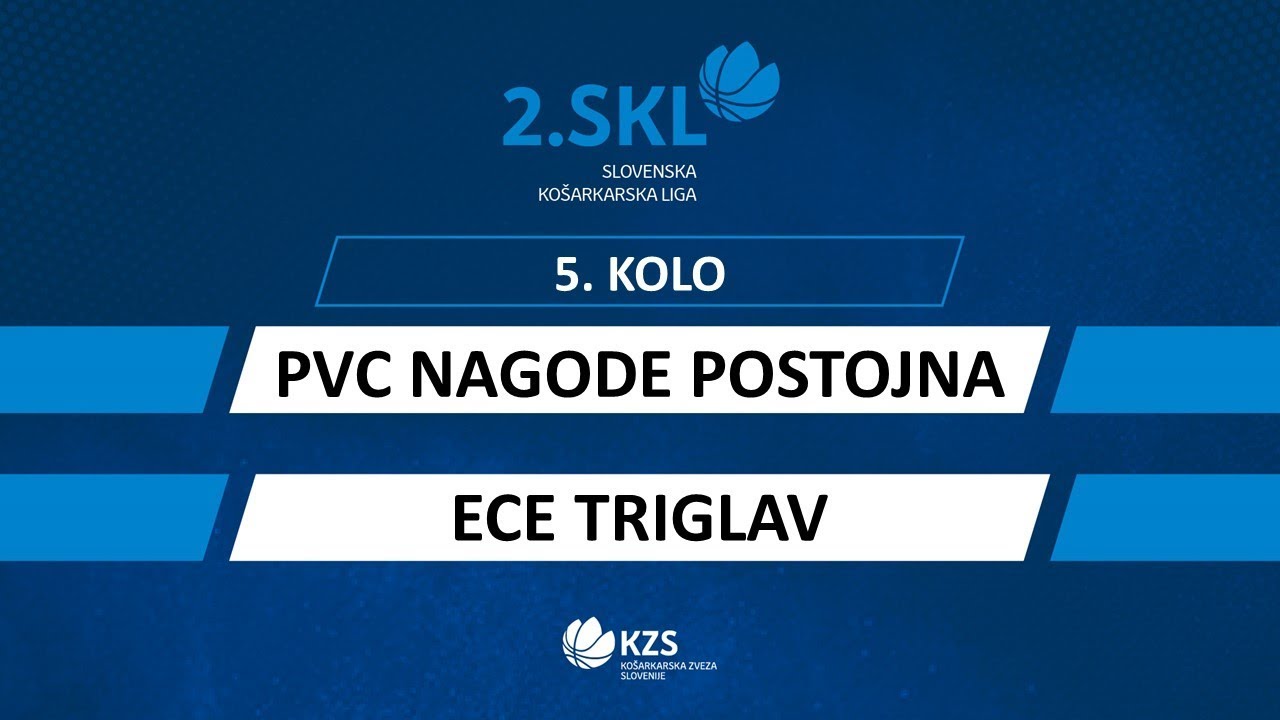 PVC Nagode Postojna : ECE Triglav - 5. kolo - 2. SKL za moške - Sezona ...
