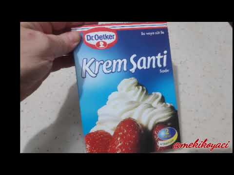 Krem Şanti Nasıl Yapılır  Kakaolu  Krem Şanti Nasıl Yapılır 75grPAKET KREM ŞANTİ NASIL HAZIRLANIR