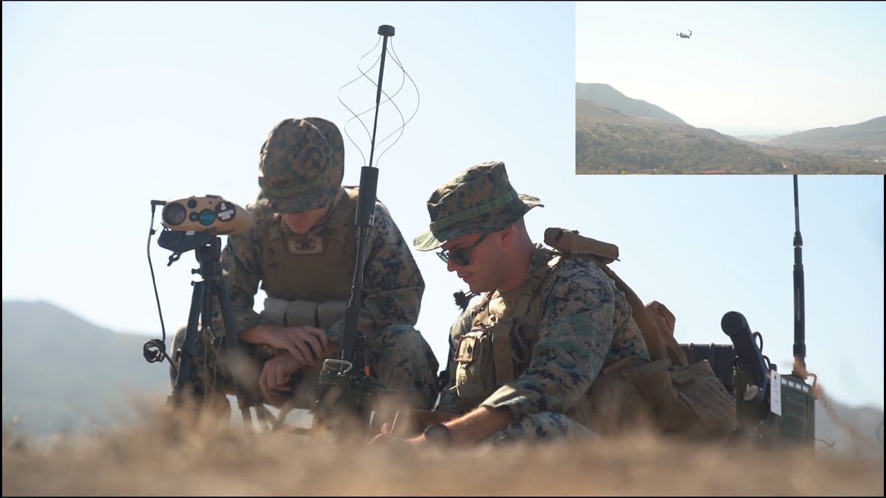 1st Air Naval Gunfire Liaison Company Forward Observers - YouTube