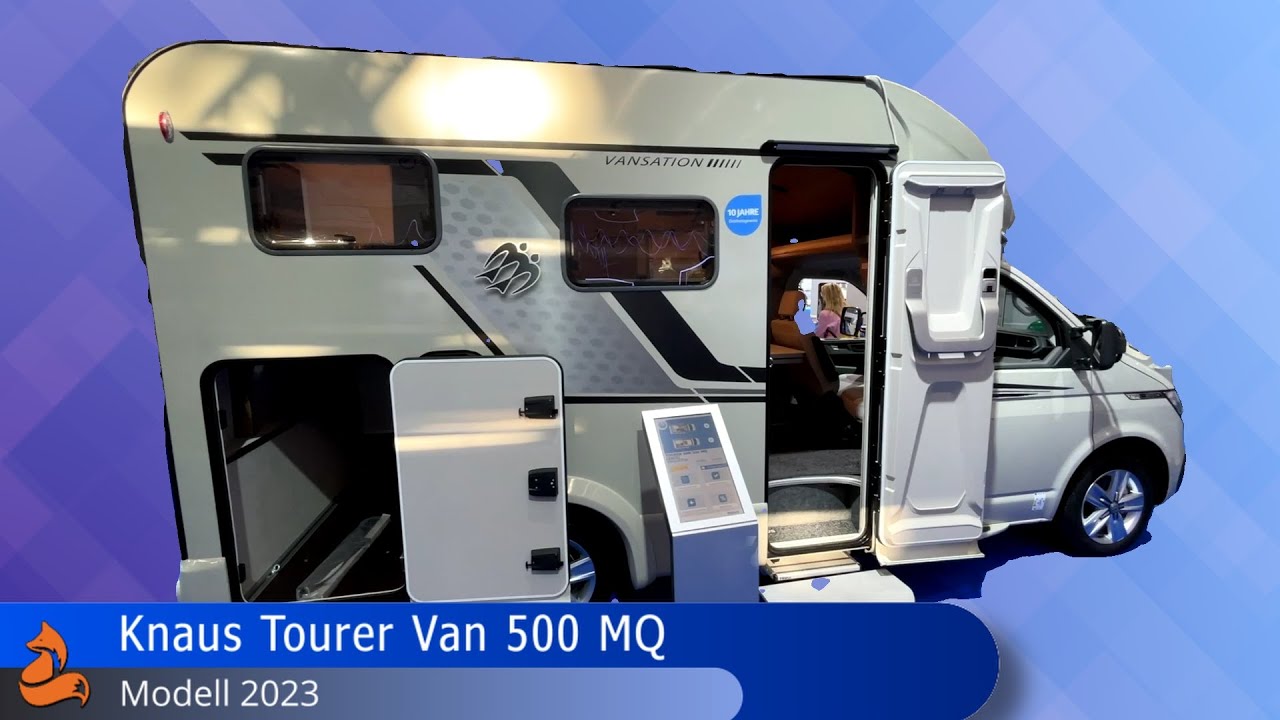 Knaus Tourer Van 500 MQ - 2023 🦊 Der Kultige - YouTube