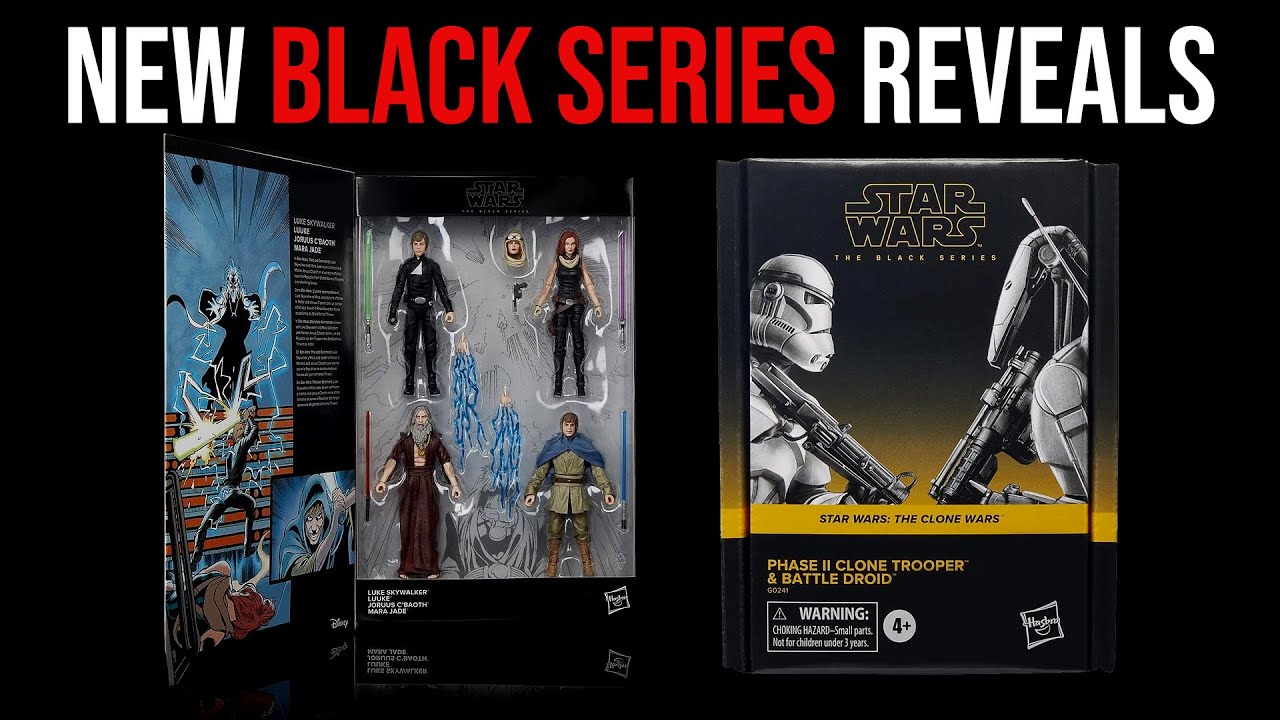 Ep492 NEW Black Series REVEALS (4-pack and 2-pack)!!! - YouTube