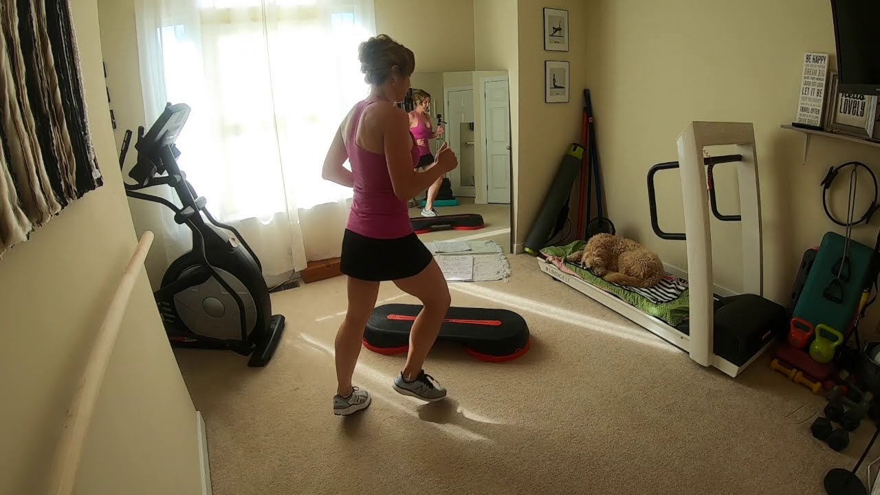 50 min. Beginner Step Workout| 50-Minute Full Body Cardio Blast | Step ...