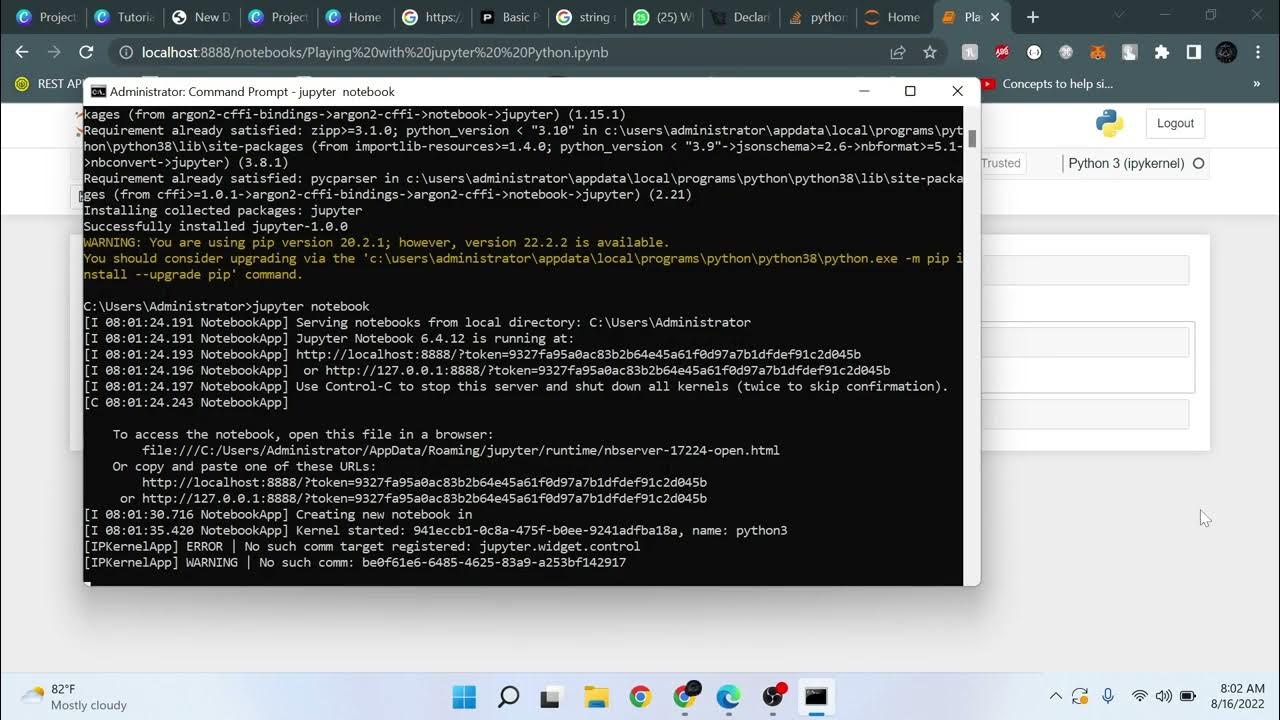 Tutorial 3 Basics Of Jupyter and its Installation - YouTube