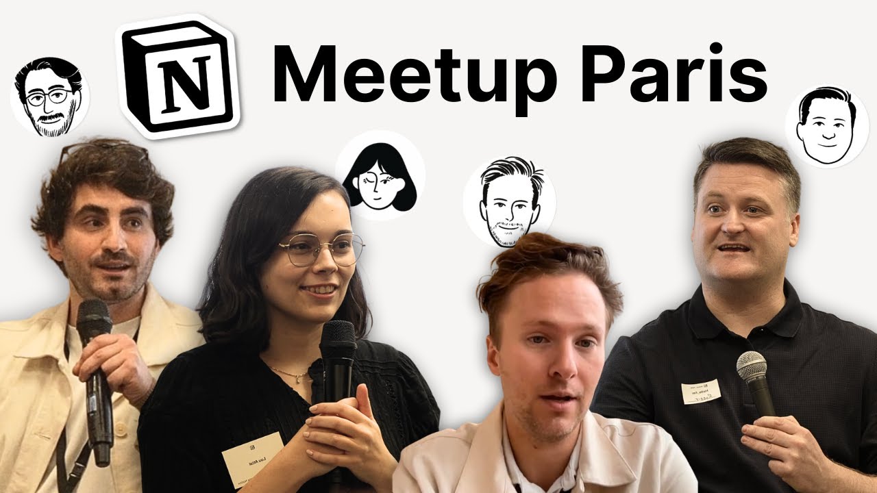 REPLAY : Meetup NOTION à PARIS (avec l'équipe Notion) - YouTube