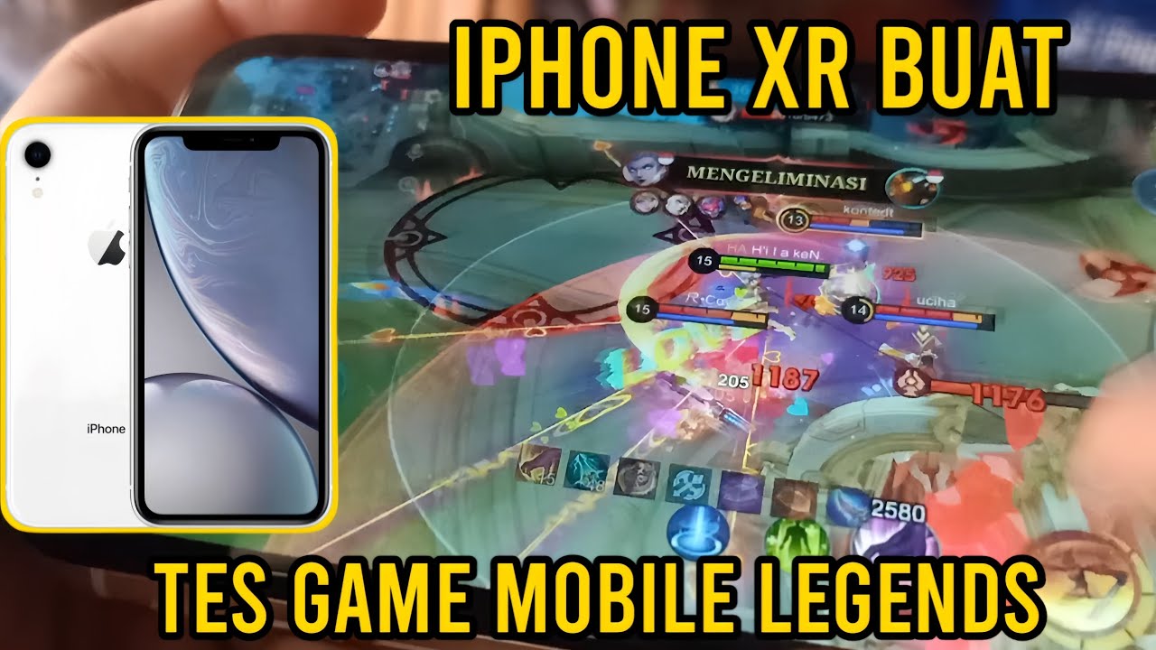 IPHONE XR INTER TES MAIN MOBILE LEGENDS - YouTube