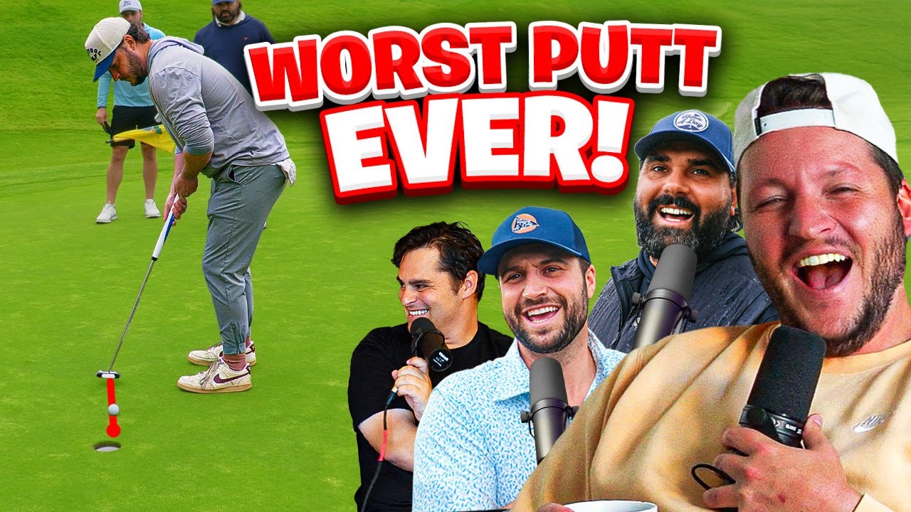 We Made The Worst Putt In GOLF HISTORY - YouTube