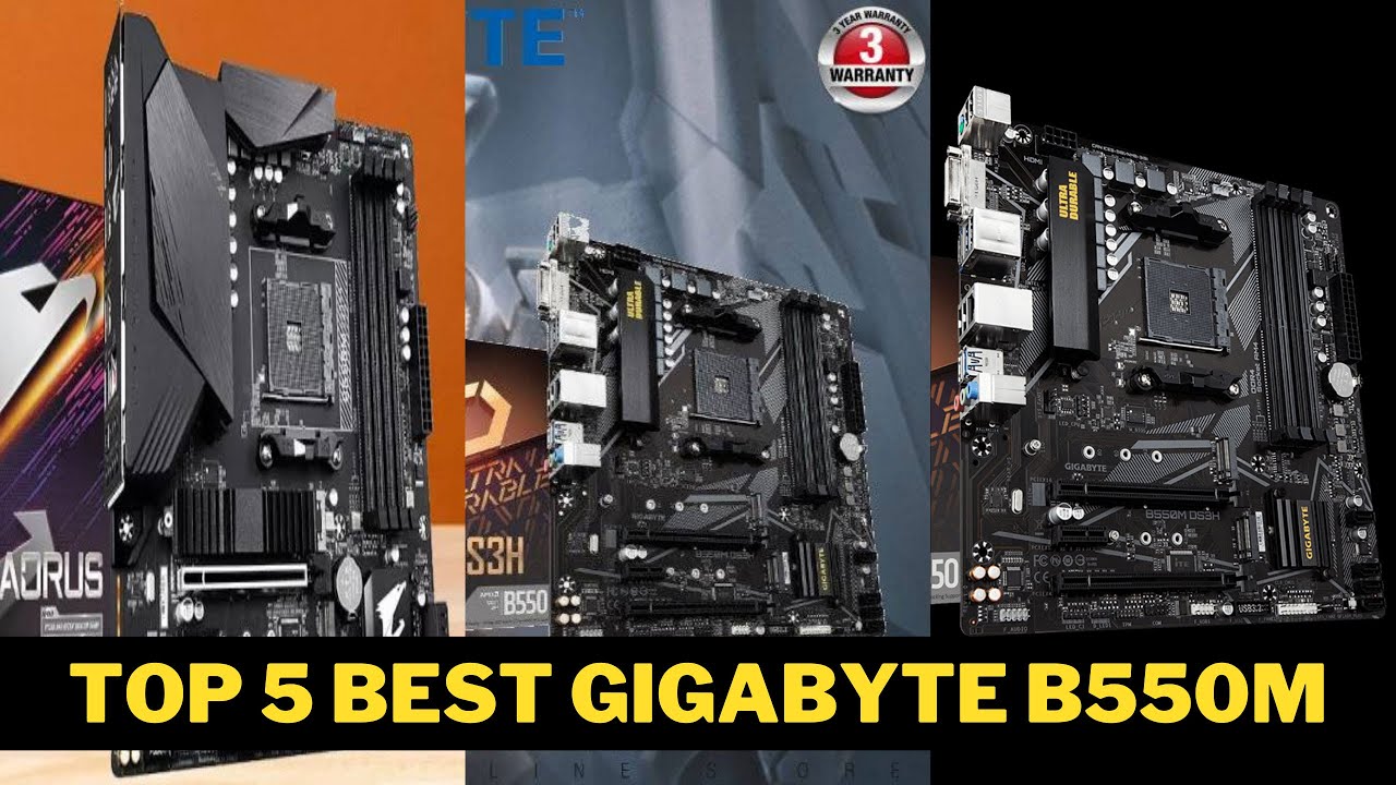 Top 5 Best Gigabyte B550m - YouTube