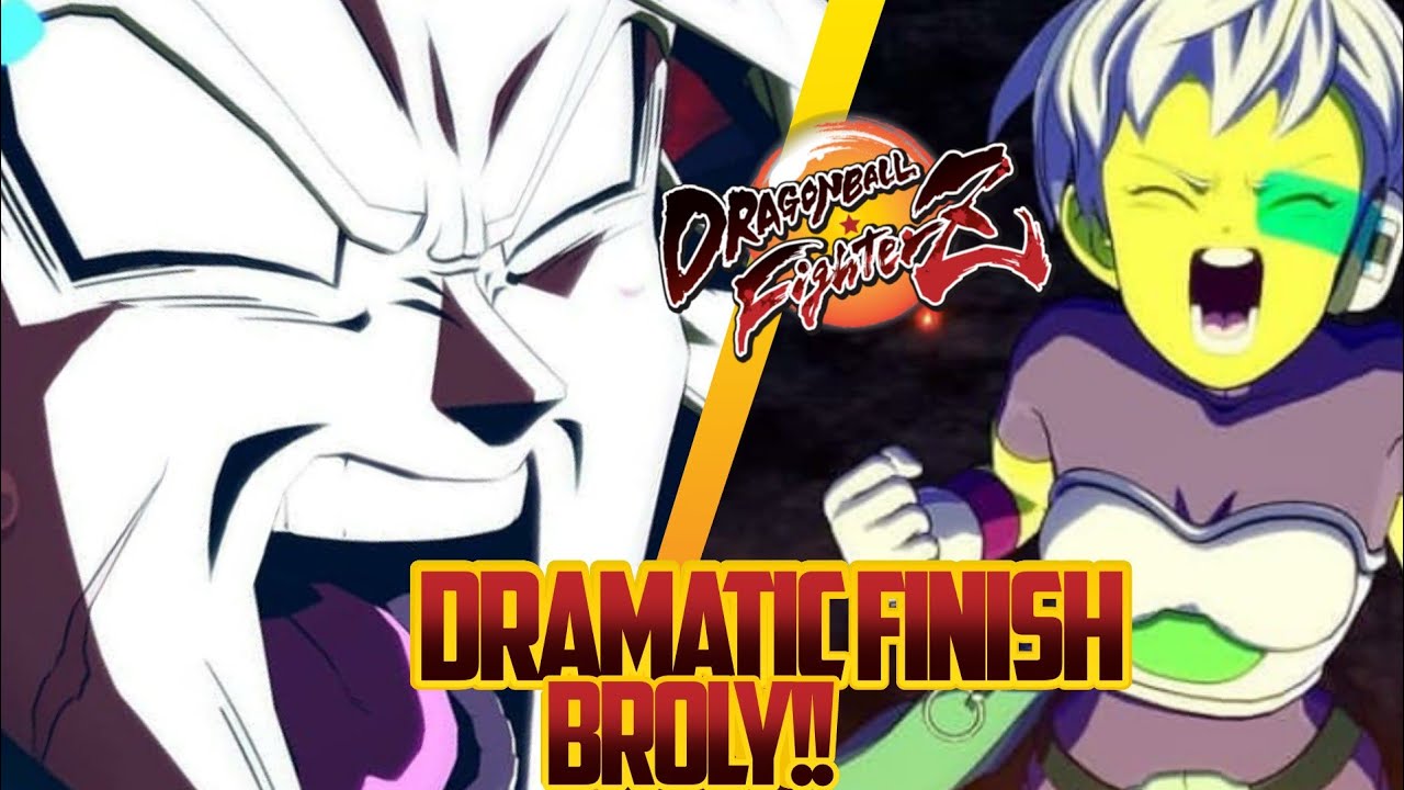 WOU! INCREIBLE! REACCIONANDO AL DRAMATIC FINISH DE BROLY- DBFZ - YouTube