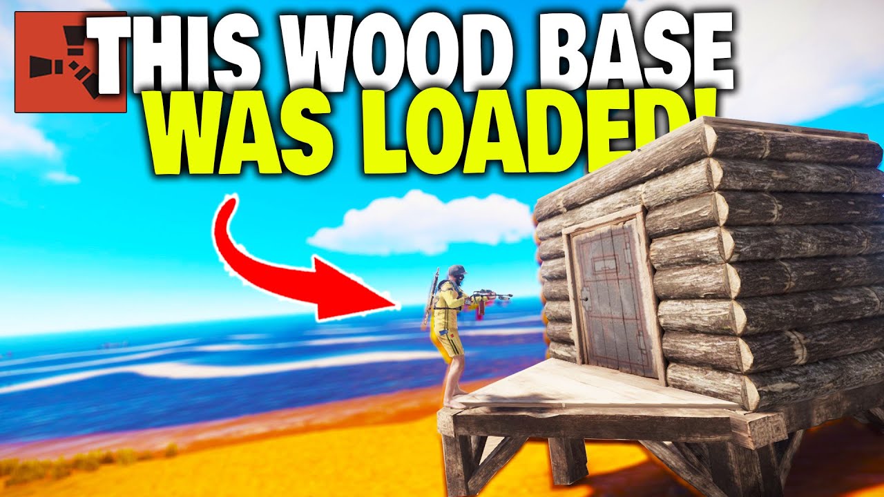 THIS 1x1 WOODEN BASE HAD SO MUCH LOOT INSIDE! - Rust Solo Survival Part ...