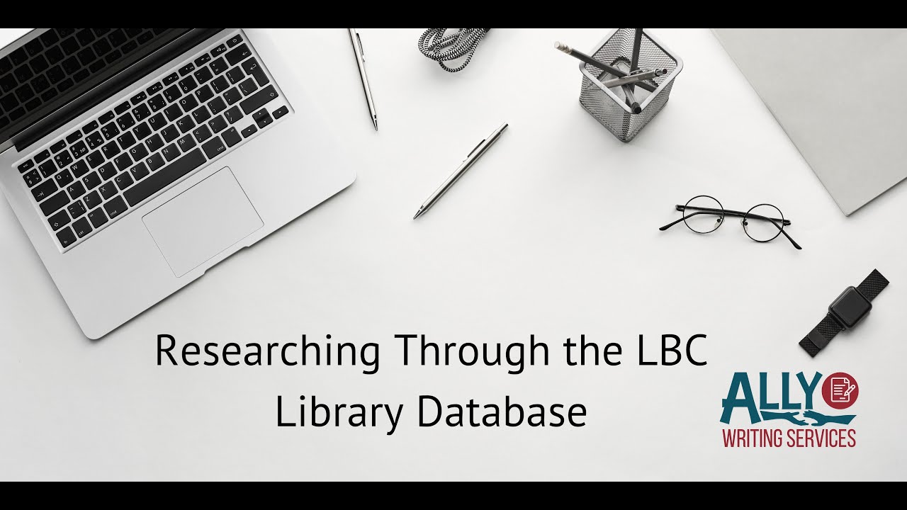 Research through the LBC Library Database - YouTube