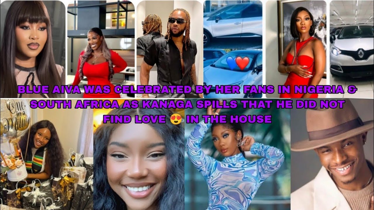 BLUE AIVA WAS CELEBRATED BY HER FANS IN NIGERIA & SOUTH AFRICA AS ...