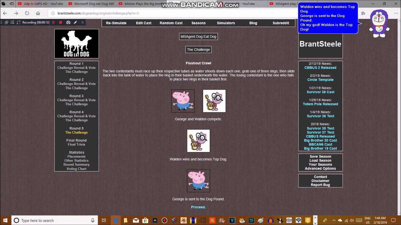 MSAgent Dog Eat Dog S1: WALDEN FTW!!! - YouTube