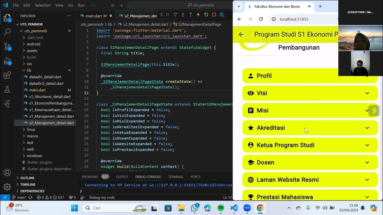 Demo project UTS Pemrograman Mobile Paralel A - YouTube