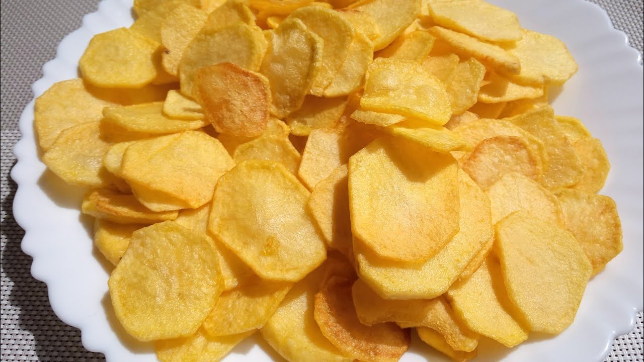 Potato Chips Recipe||How to Make Potato Chips at home|| Potato Chips ...