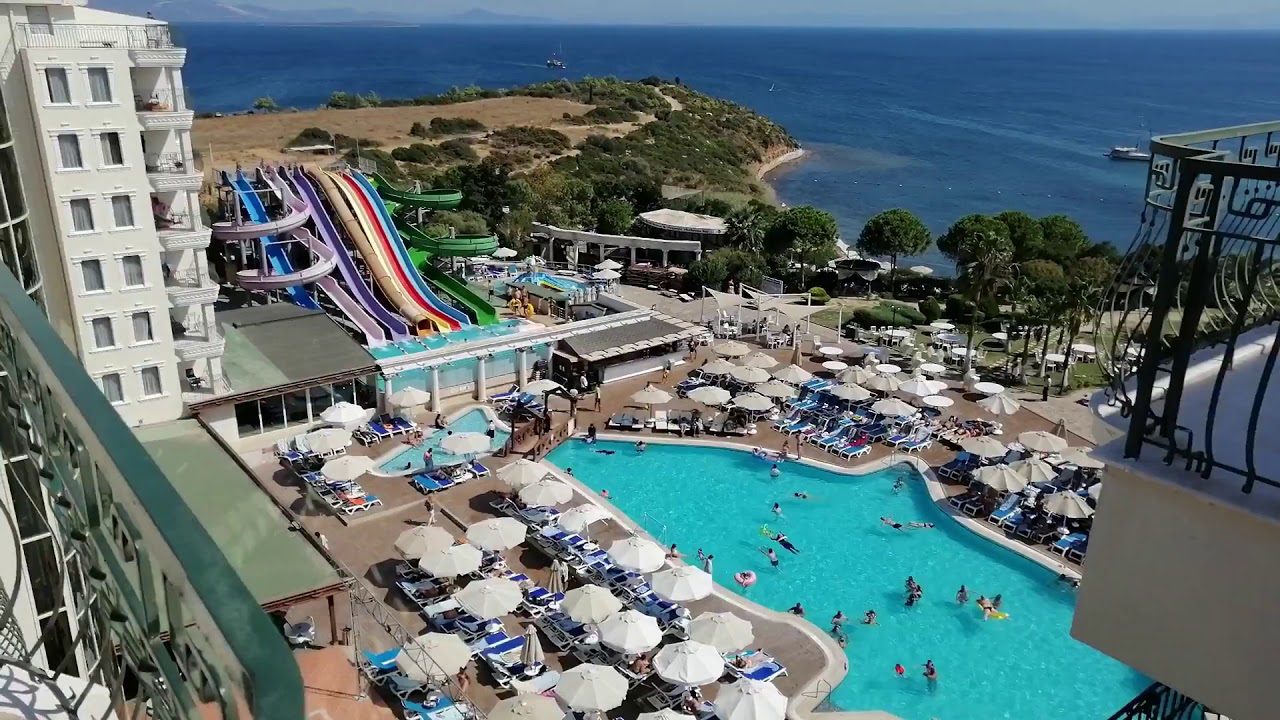 Didim Beach Resort Aqua & Elegance Thalasso Eylül 2019 - YouTube