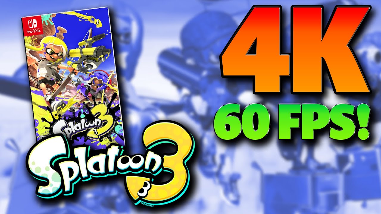 Splatoon 3 4K 60FPS Looks AMAZINGLY STUNNING! (RTX 3080) - YouTube