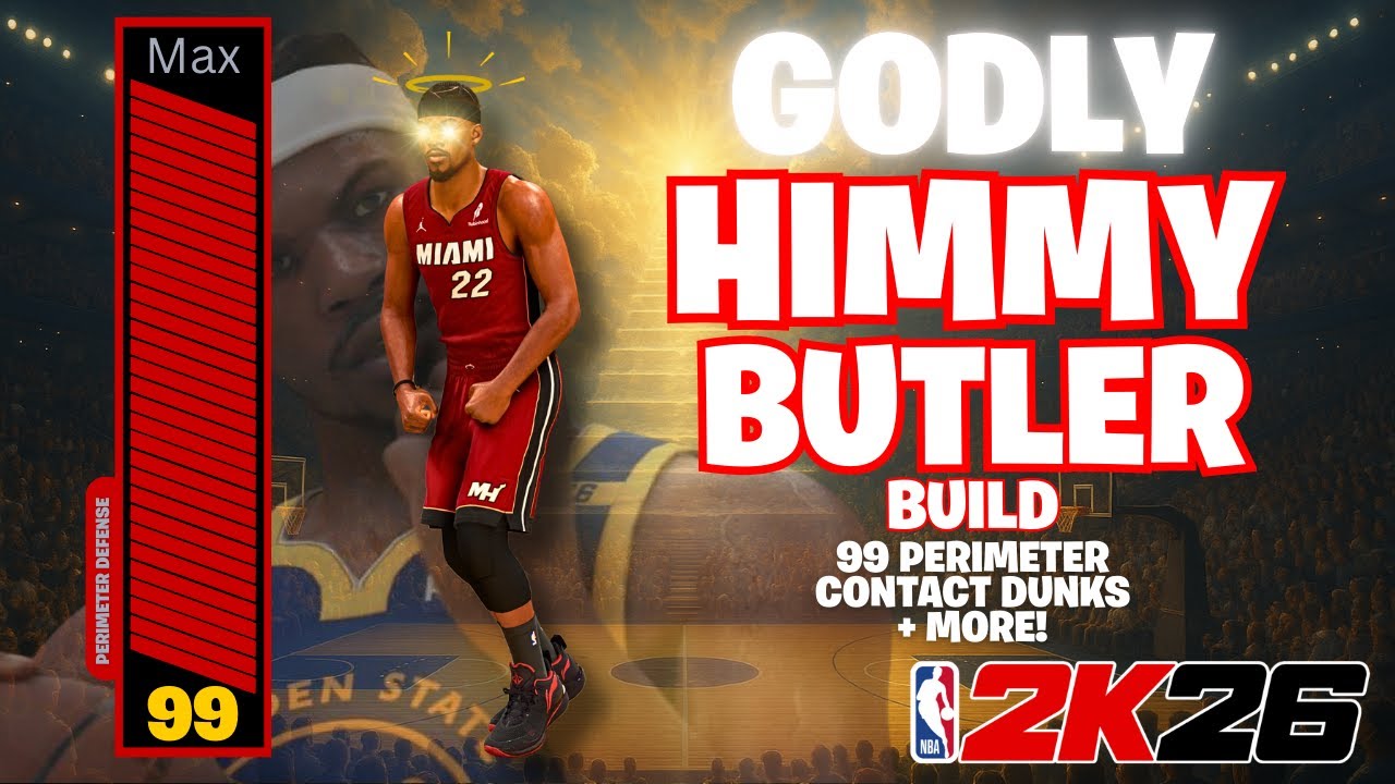 THIS 99 PERIMETER JIMMY BUTLER BUILD DOMINATES RANDOM REC | The Best ...