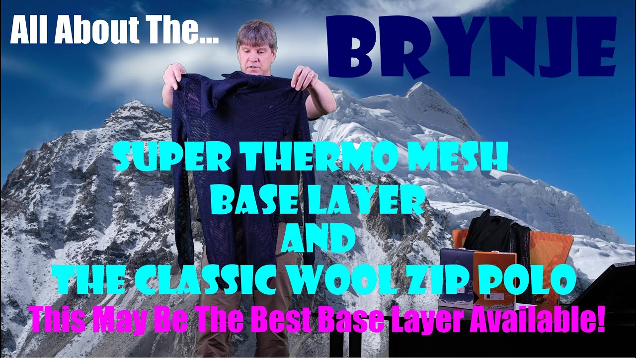 All About The Brynje Mesh and Wool Base Layers - YouTube