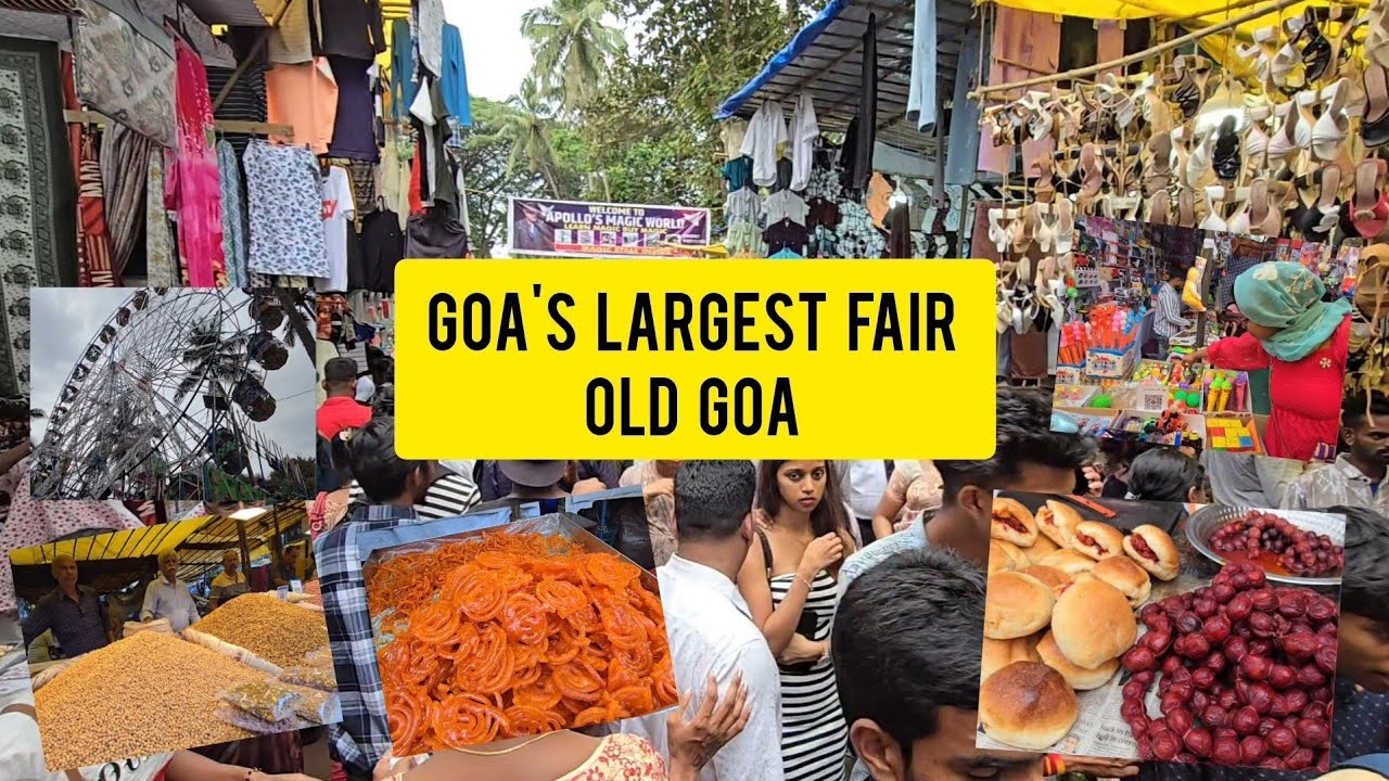 Exploring Goa's Largest Fair - Old Goa Fair.#goa #stfrancisxavier # ...