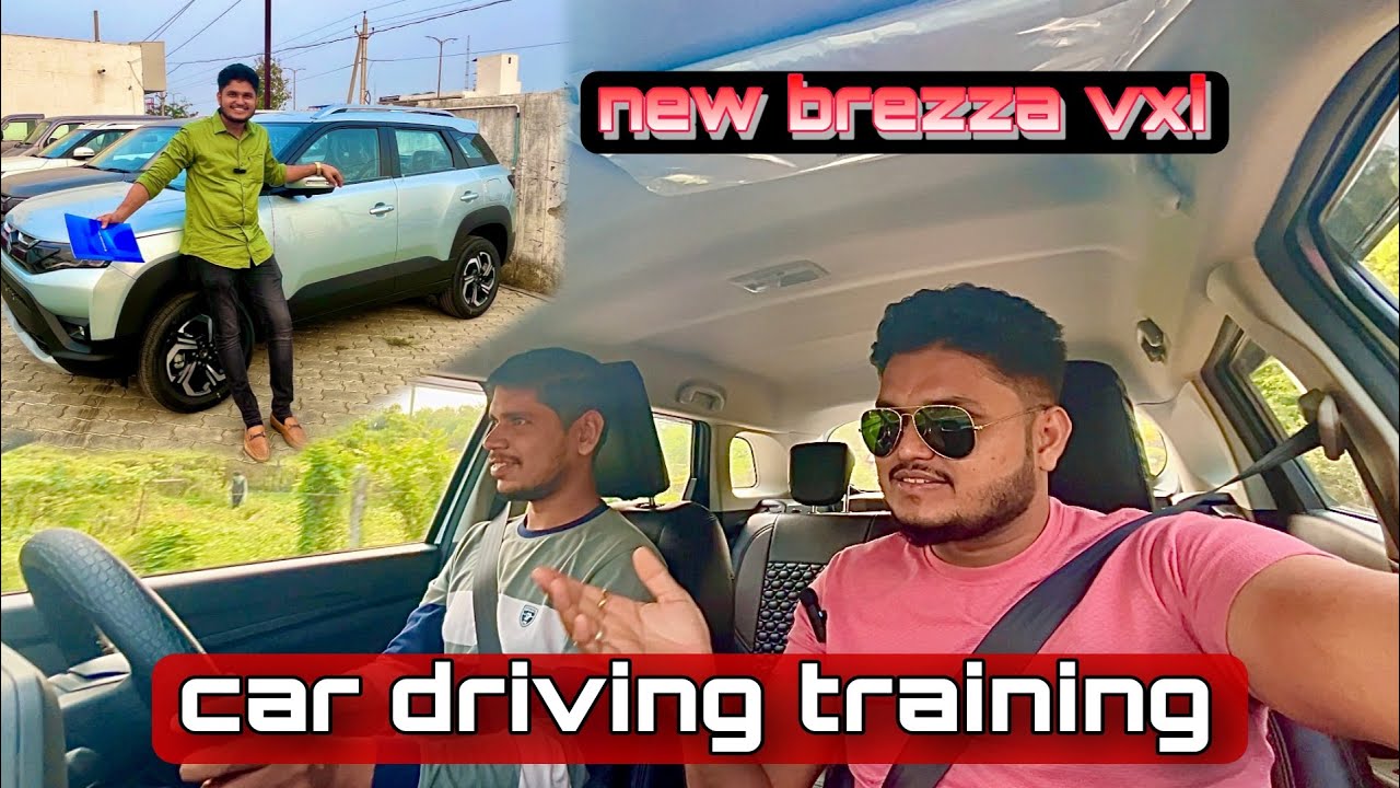 Car driving training with new brezza vxi #odiavlog #odiavlogsbysn - YouTube